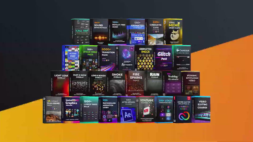 All-in-One Video Editing Assets Bundle Pack | PLR/MRR Resell Rights ...
